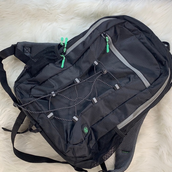 HP | Bags | Hp 56 Active Laptop Backpack Black Green Bag | Poshmark